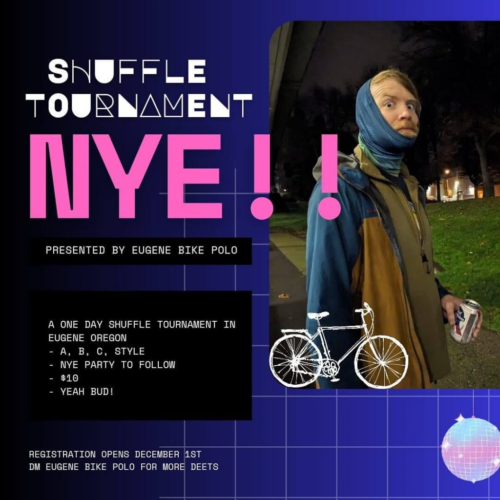 NYE Shuffle Tournament - Bike Polo Calendar